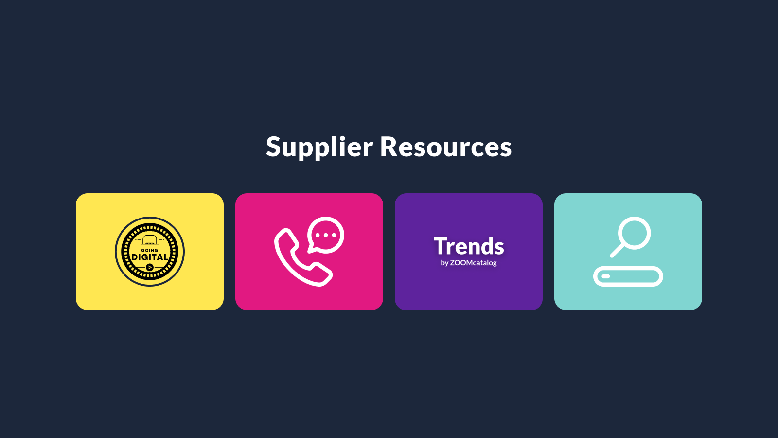 Supplier Resource Hub - ZOOMcatalog Blog