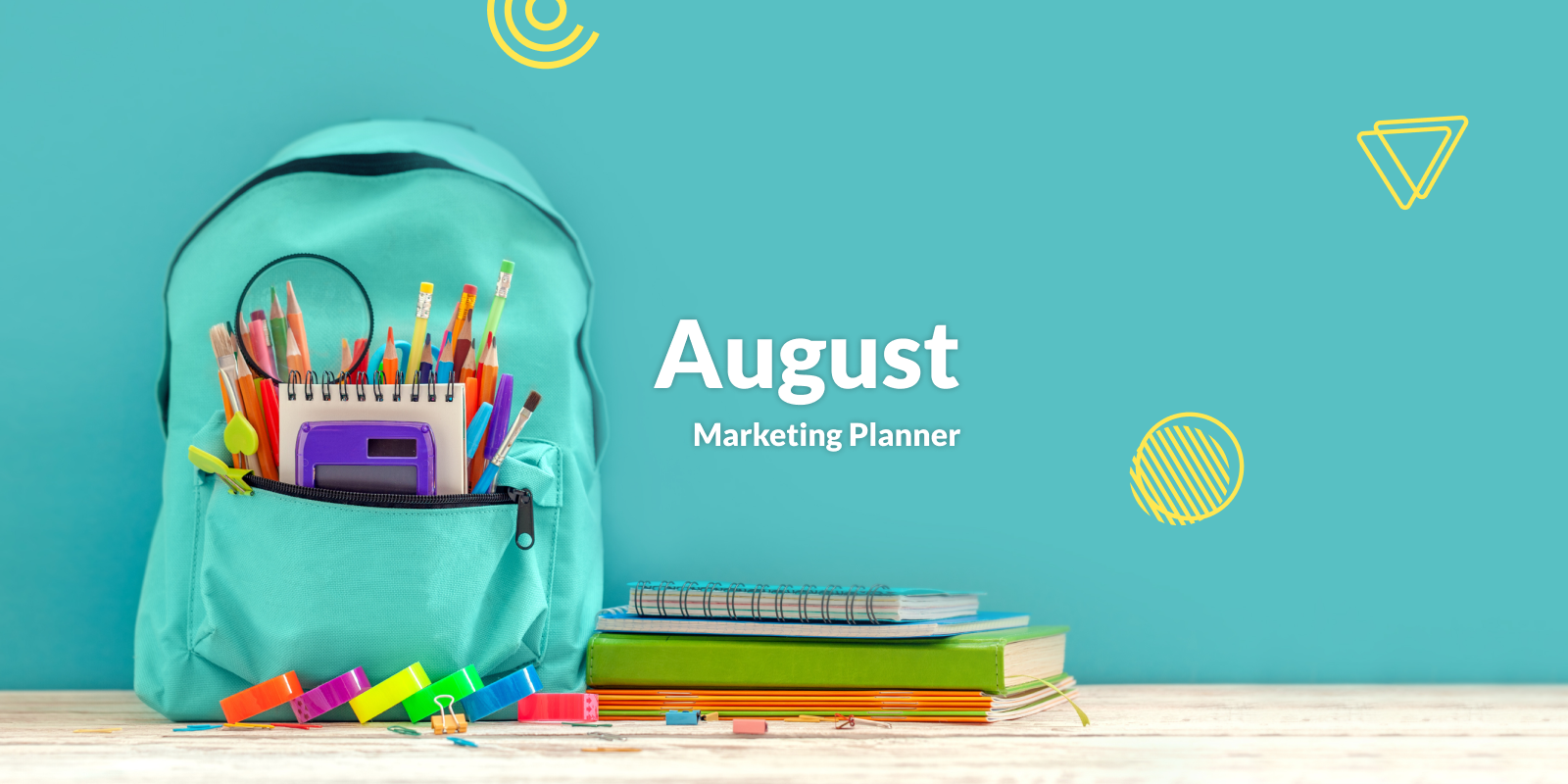 August Marketing Planner - ZOOMcatalog Blog